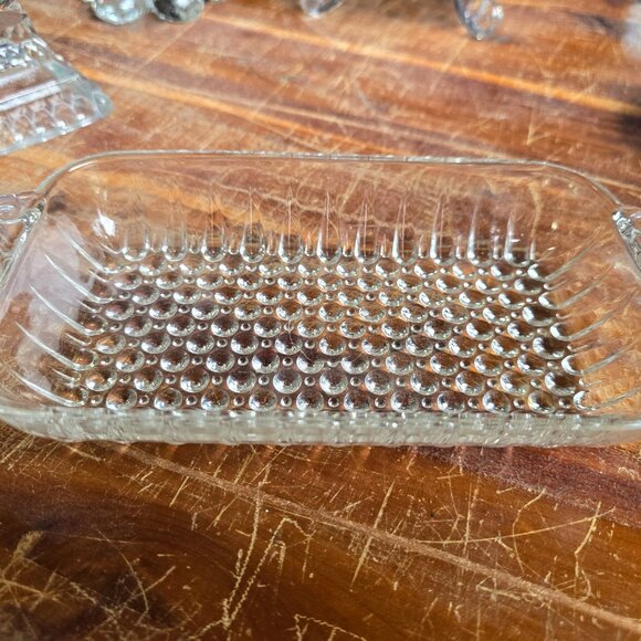 Anchor Hocking | Dining | Anchor Hocking Rectangular Hobnail Rayed ...